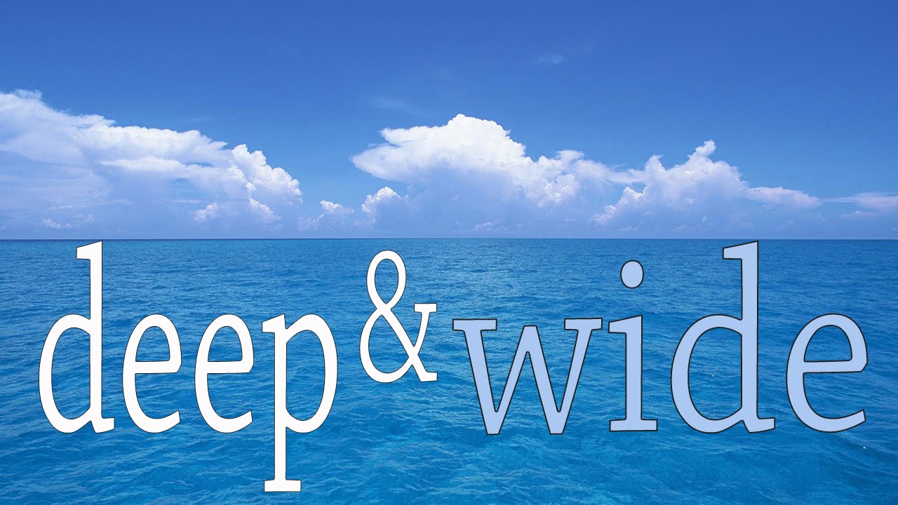 D is for Deep | a small drop of ink